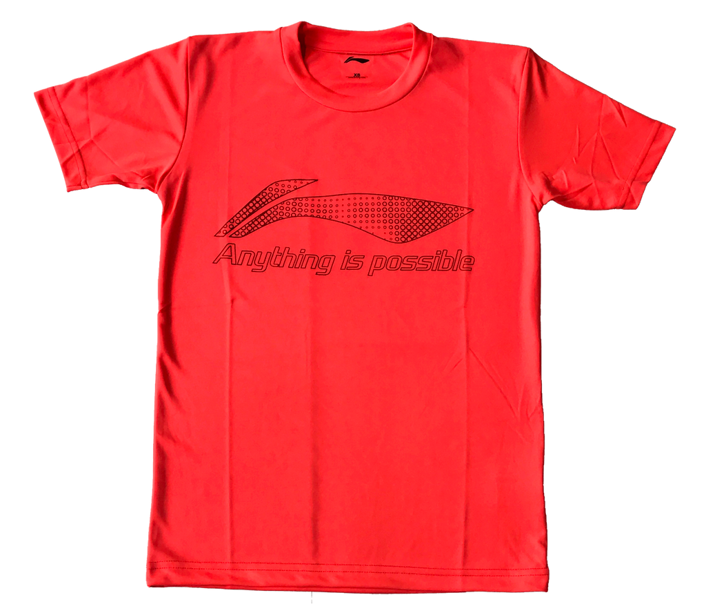 Li-Ning Roundneck T-Shirts - Anything Is Possible – Proshack