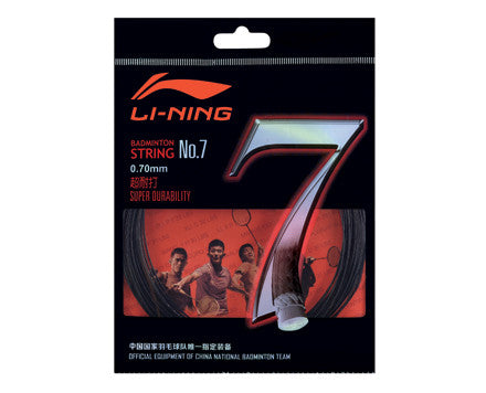 Li-Ning String No.7 Badminton Racket String (Pack of 5) – Proshack