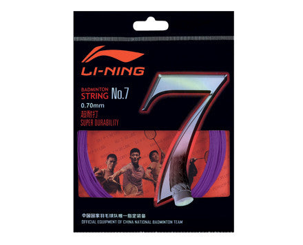 Li-Ning String No.7 Badminton Racket String (Pack of 5) – Proshack